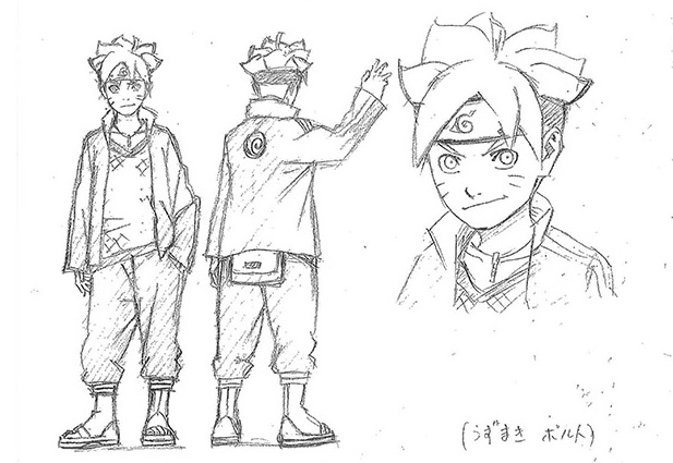 ‘Boruto: Naruto The Movie’ Character Designs Revealed; Manga Series ...